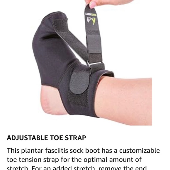 BraceAbility | Other | Plantar Fasciitis Night Splint Sock Achilles ...